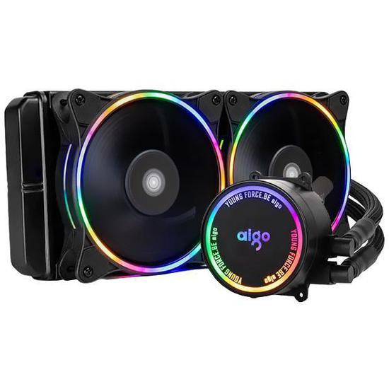 Cooler Aigo AC240 RGB no Paraguai - ComprasParaguai.com.br