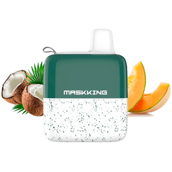 Vaper Descartável Maskking Jam Box Melon Coconut 5500 Puffs no Paraguai ...